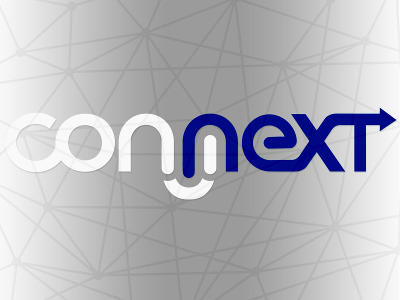 connext logo by Justin Winget on Dribbble