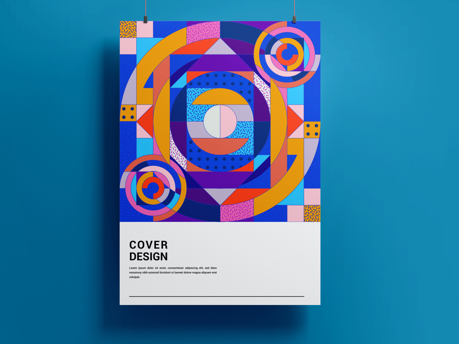 Geometric poster design series. by MD. YEAMIN FATHA on Dribbble