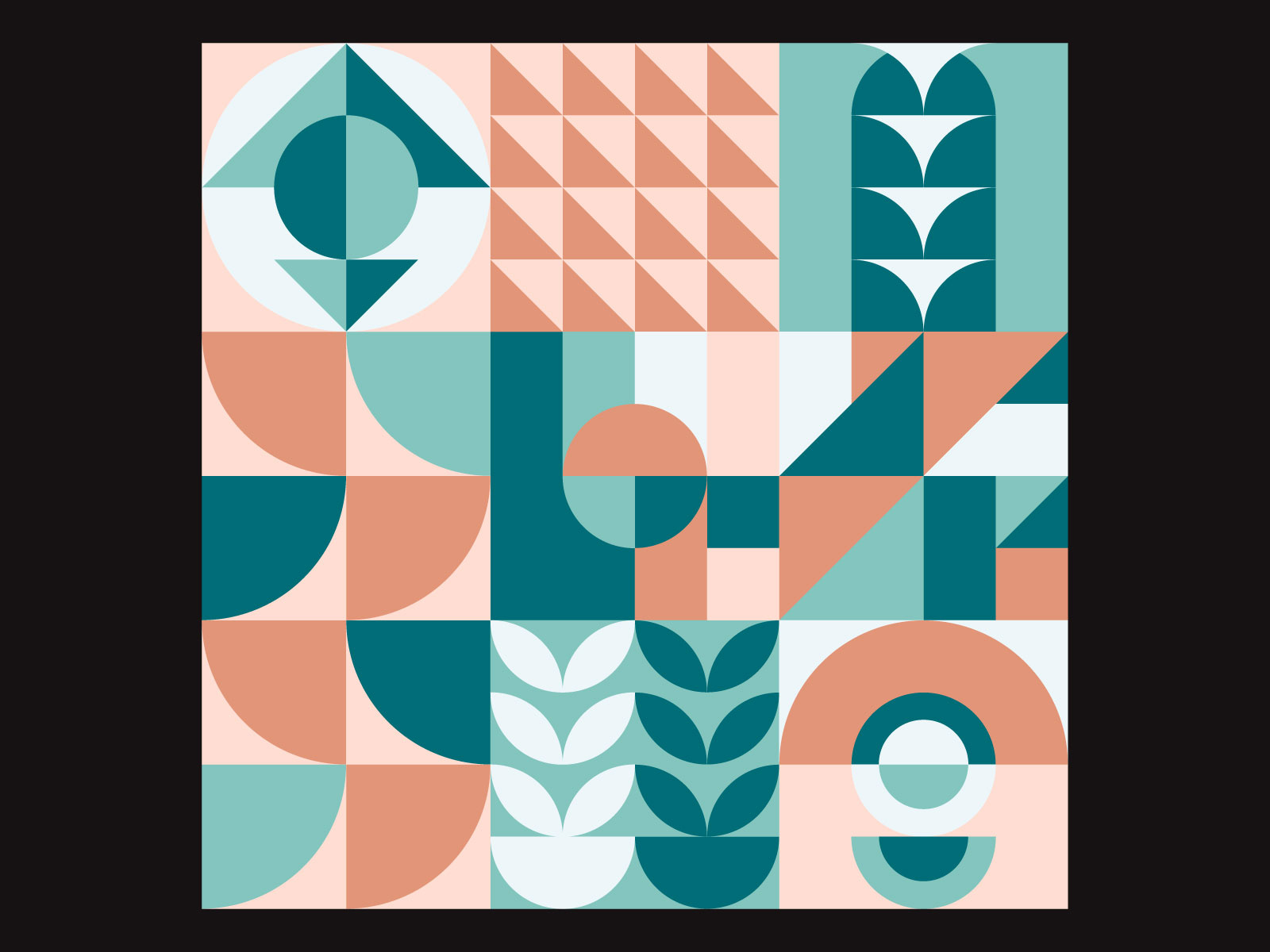 Geometric Art Nature by MD. YEAMIN FATHA on Dribbble