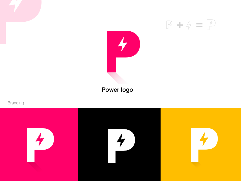 Power Logo Concept by Jatin Bhavsar1 on Dribbble