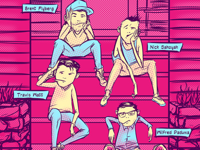 Local Comedy poster by Barry Blankenship on Dribbble