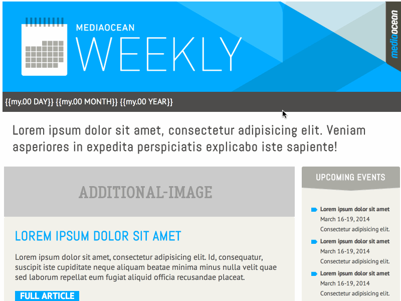 New Email Template Design by Jovin Cronin-Wilesmith on Dribbble