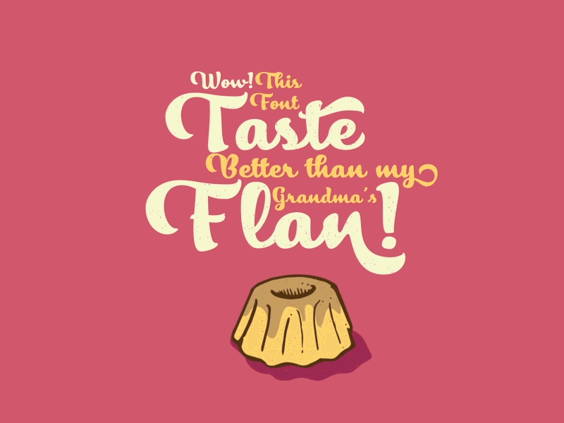 Flan by JaviMir on Dribbble