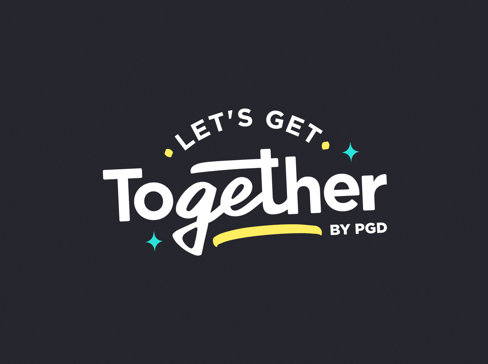 Let´s get together - Logo by Daniela Gallego on Dribbble