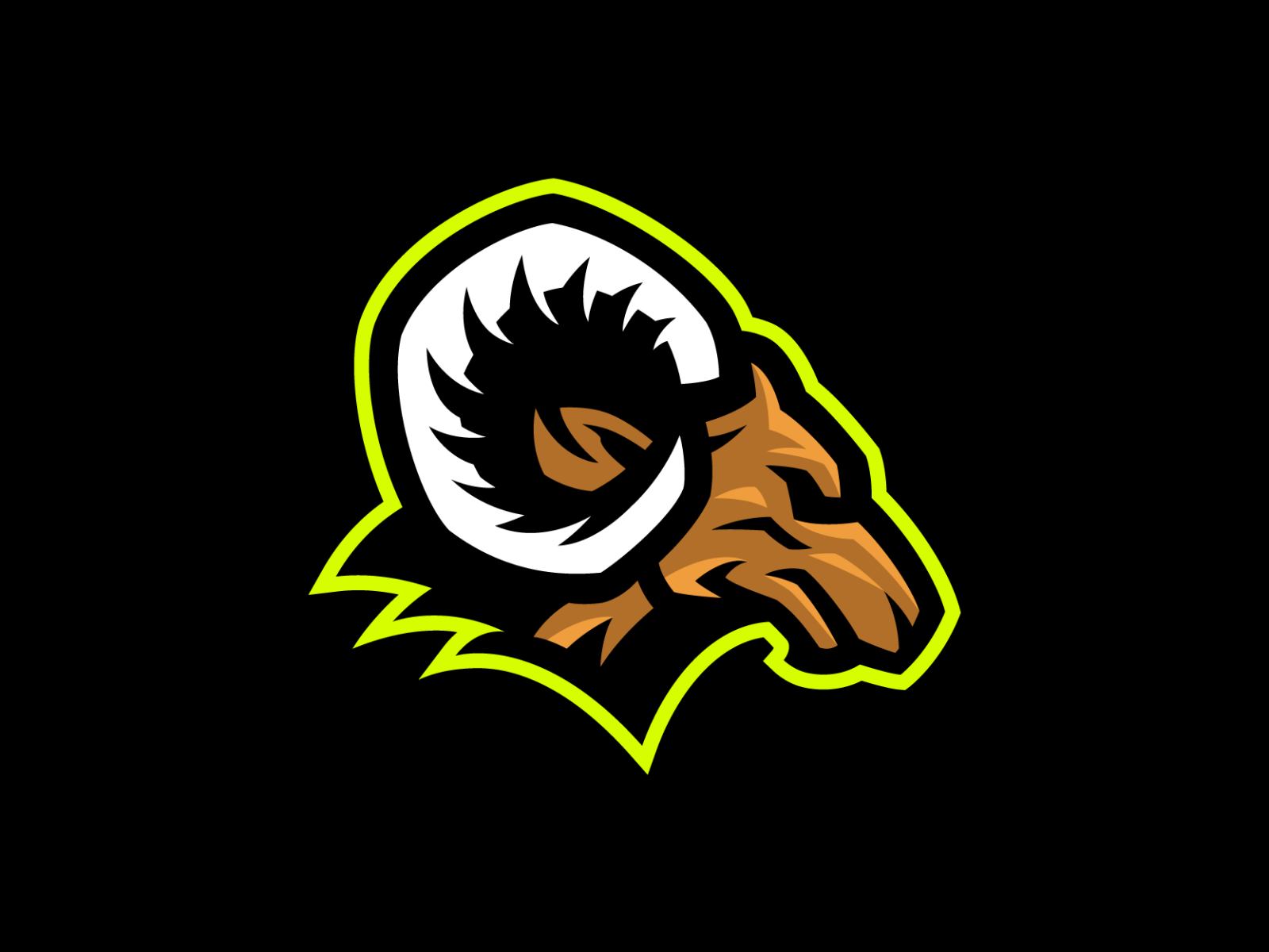 Bighorn Sheppard Logo Mascot by El Chivo Negro on Dribbble