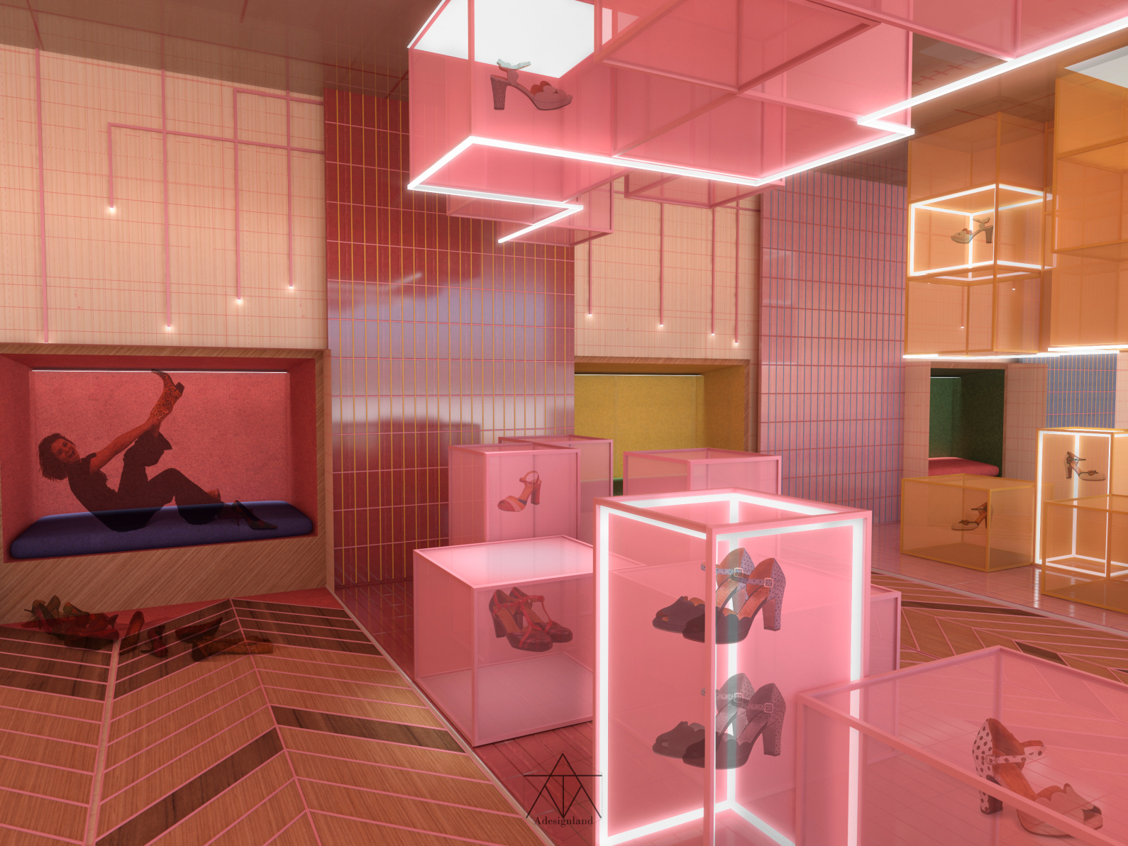 shop design by Adesignland on Dribbble