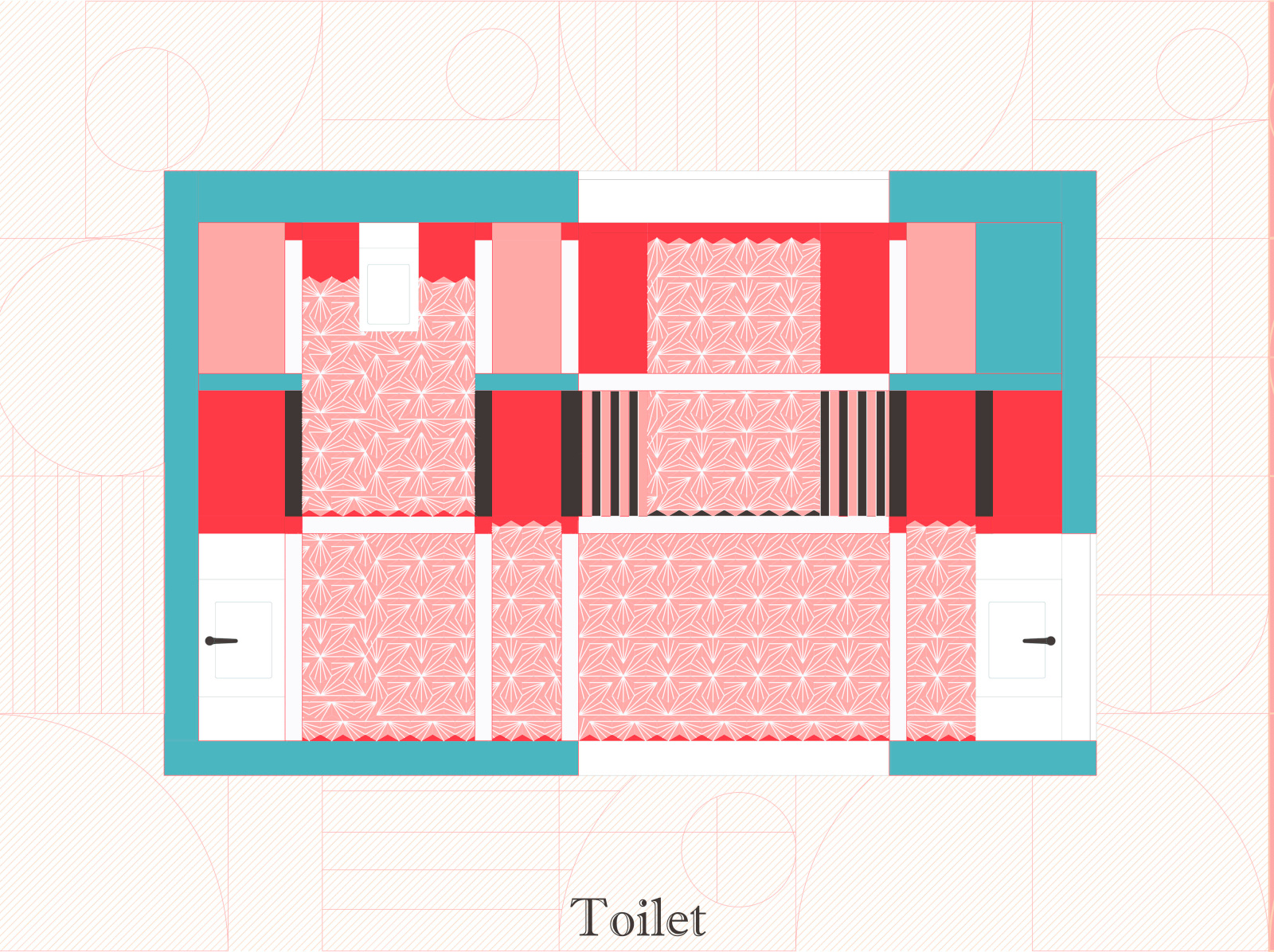 Toilet composition by Adesignland on Dribbble