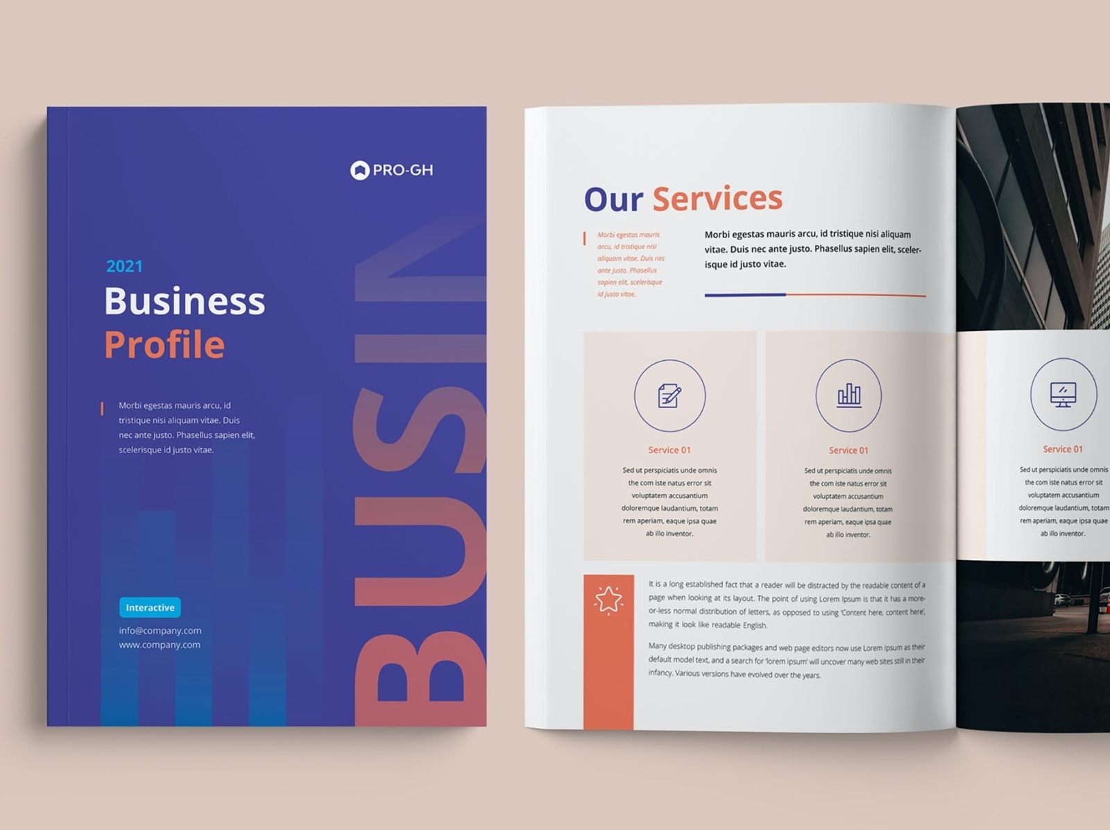 Business Profile 2021 by InDesign Essence on Dribbble