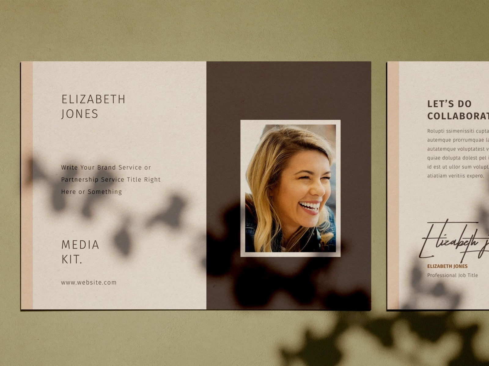 Media Kit Layout by InDesign Vision on Dribbble