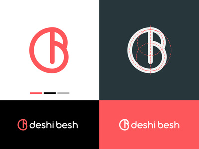 DB Logo design by Chayn Designs on Dribbble