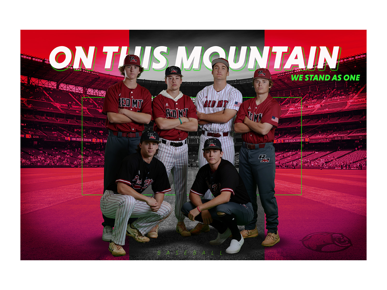High School Baseball Promotional Poster by Nicholas Gratzl on Dribbble
