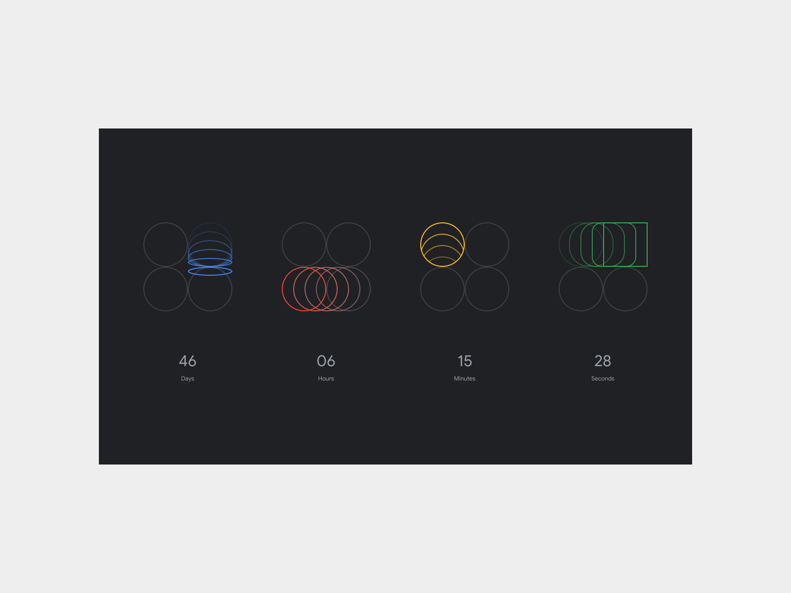 Countdown by Jason Stewart on Dribbble