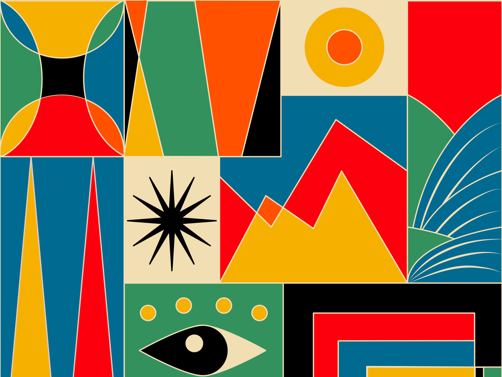 Modern Geometric Graphic Design