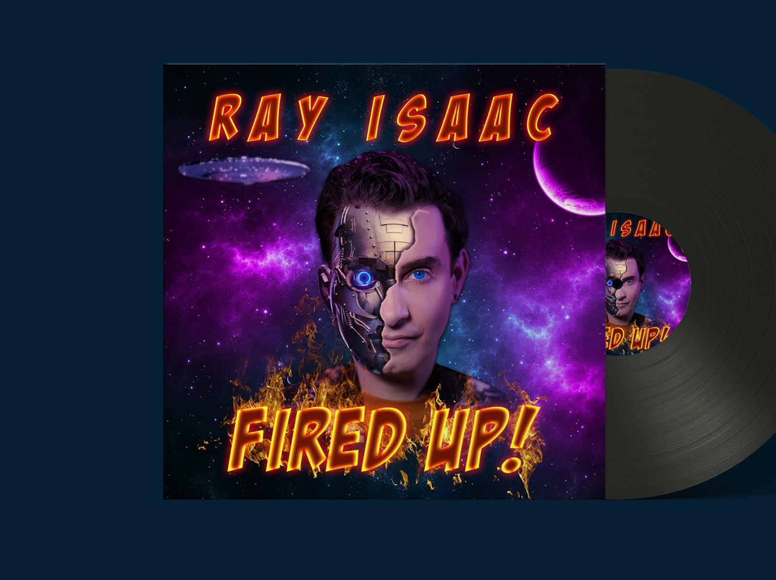 Fired Up Cover by Ali Raza on Dribbble