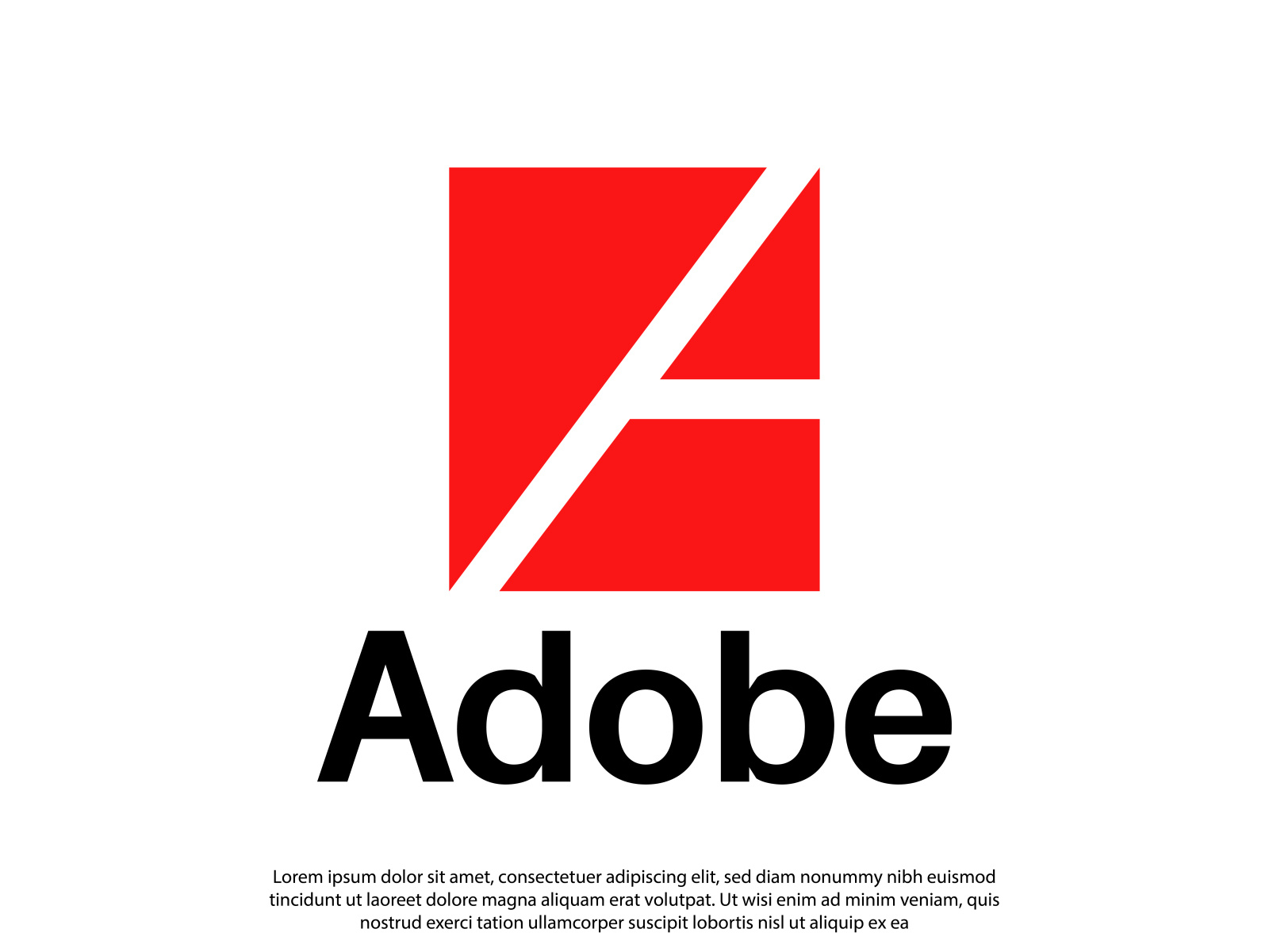 Adobe Logo Design by ZAKARIA AZAIR on Dribbble