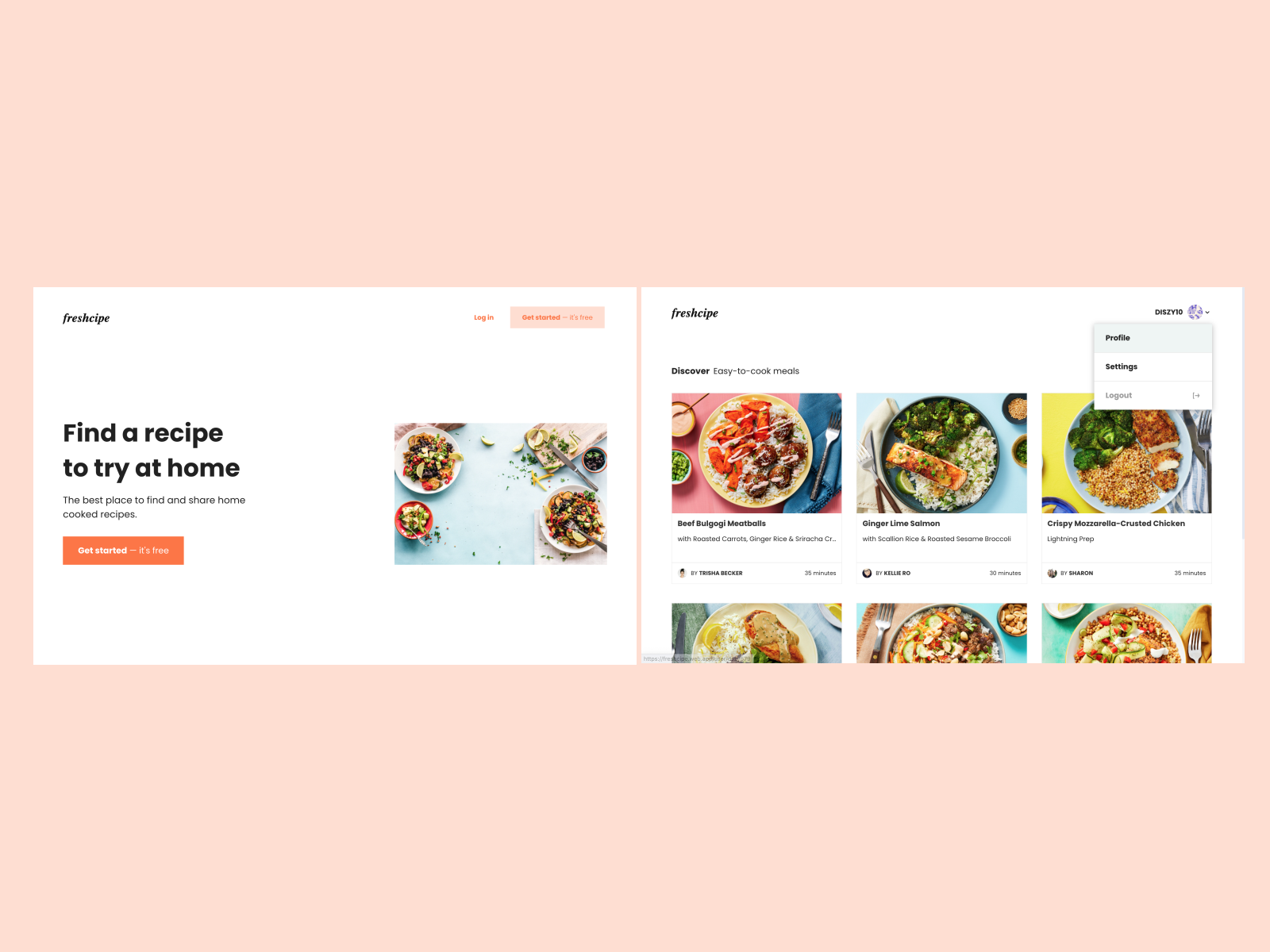 GitHub - pradisz/freshcipe: A minimal recipe sharing app with Angular 8 + Firebase.