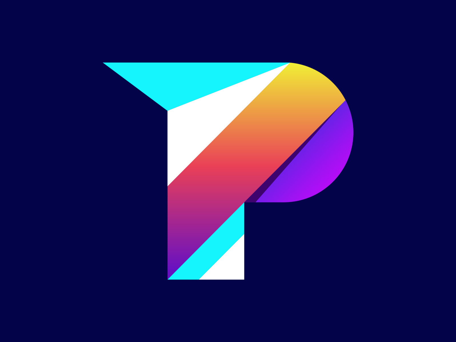 Letter P + Fly by Ashraful Alam Akand on Dribbble