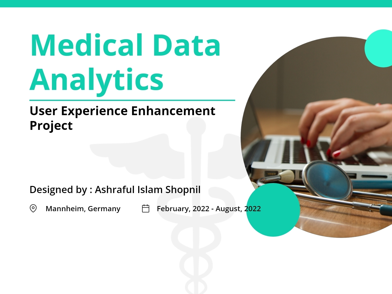 Medical Data Analytics UX Enhancement by Ashraful Islam on Dribbble
