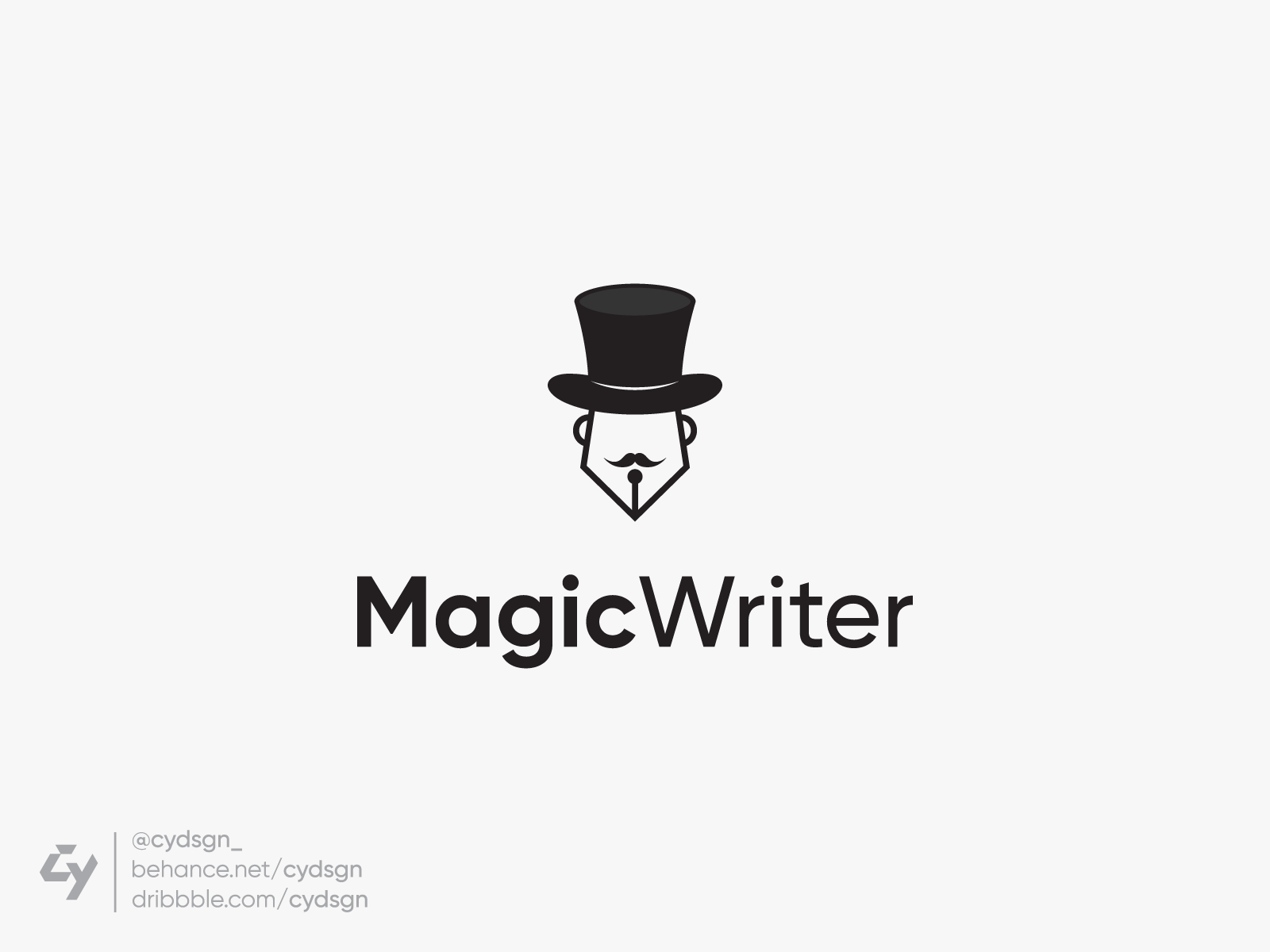 Magic Writer Logo Design by Chung Yun on Dribbble