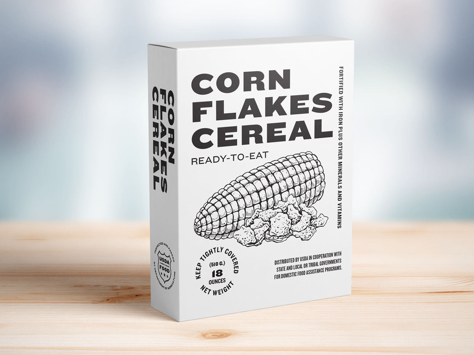 Government Cheese Packaging