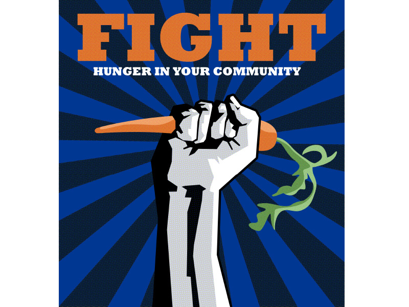 Fight Hunger ShopRite Reusable Bag by Tyler Sharon on Dribbble