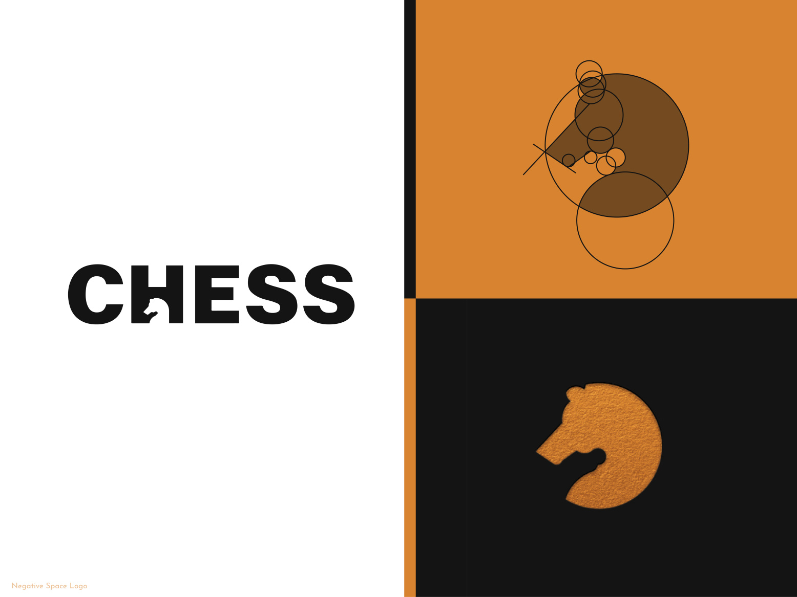 Chess Negative Space logo by Next Mahamud on Dribbble