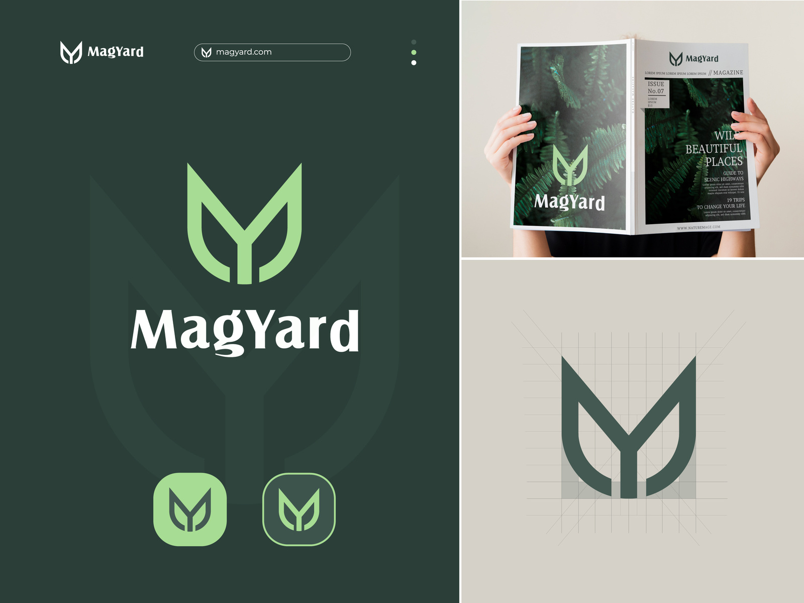 Agricultural Magazine Logo- Journal Publishers - M & Y Letter by Saif ...