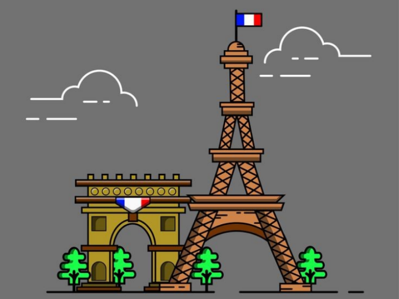 Eiffel Tower by Kodok on Dribbble