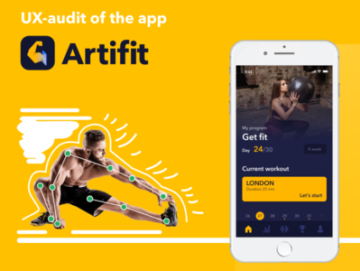 Artifit. UX-audit of the app by Al Rum on Dribbble