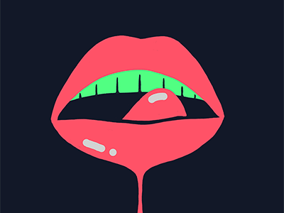 Vampire Bite by Jackie Lay on Dribbble