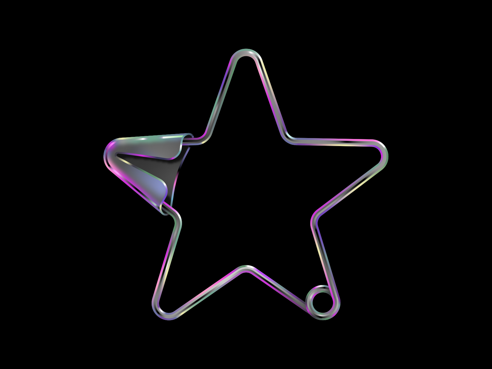 Star Pin by Maryam Sasha on Dribbble