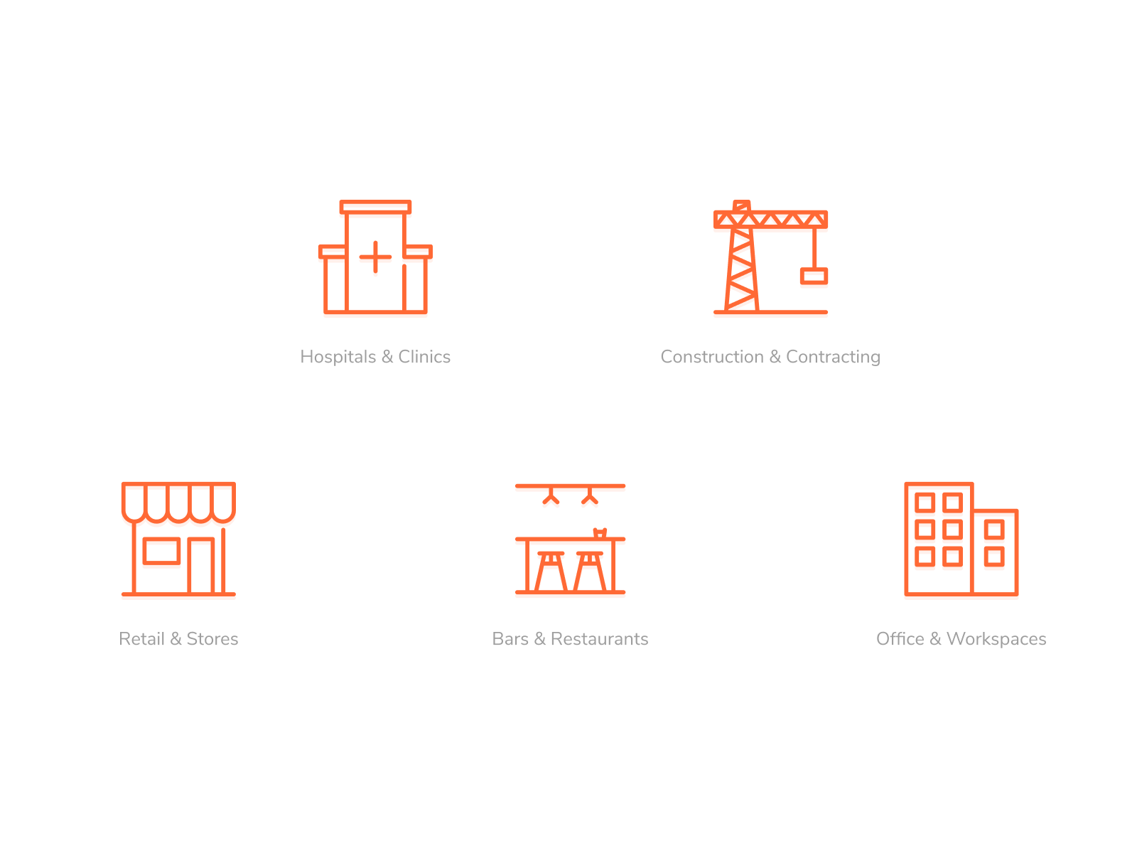 5px Location Icons by Schriër on Dribbble