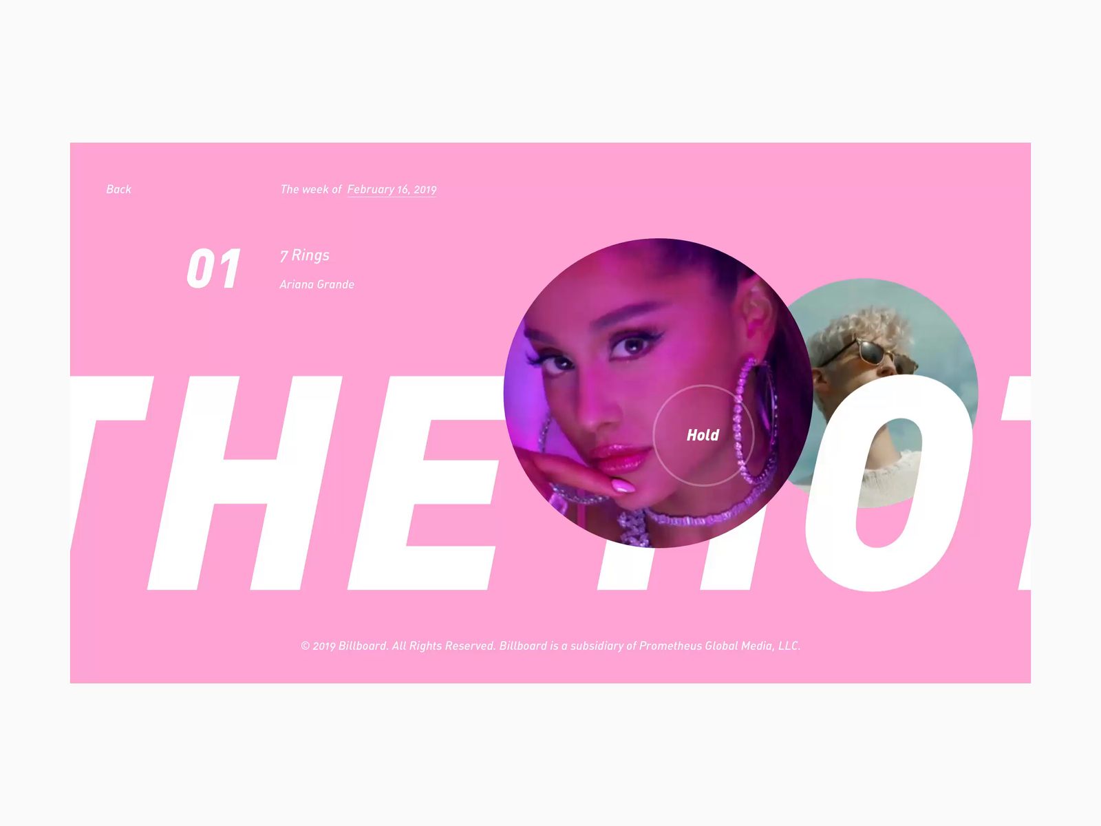 Top 100 Artist Page Animation by CRI$$ on Dribbble