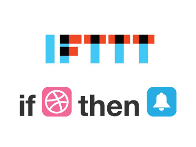 If Dribbble activity then iOS notification by Raúl De Zamacona on Dribbble