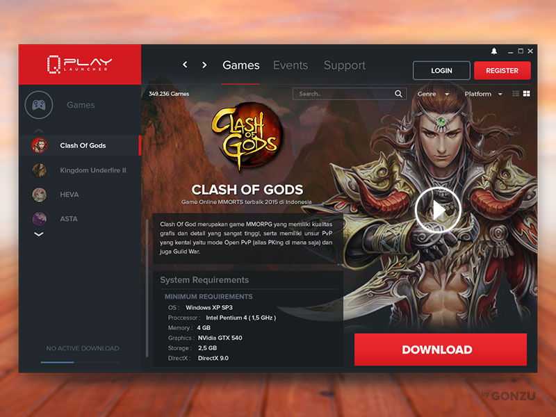 QPL Redesign Concept by Gino Partuna on Dribbble