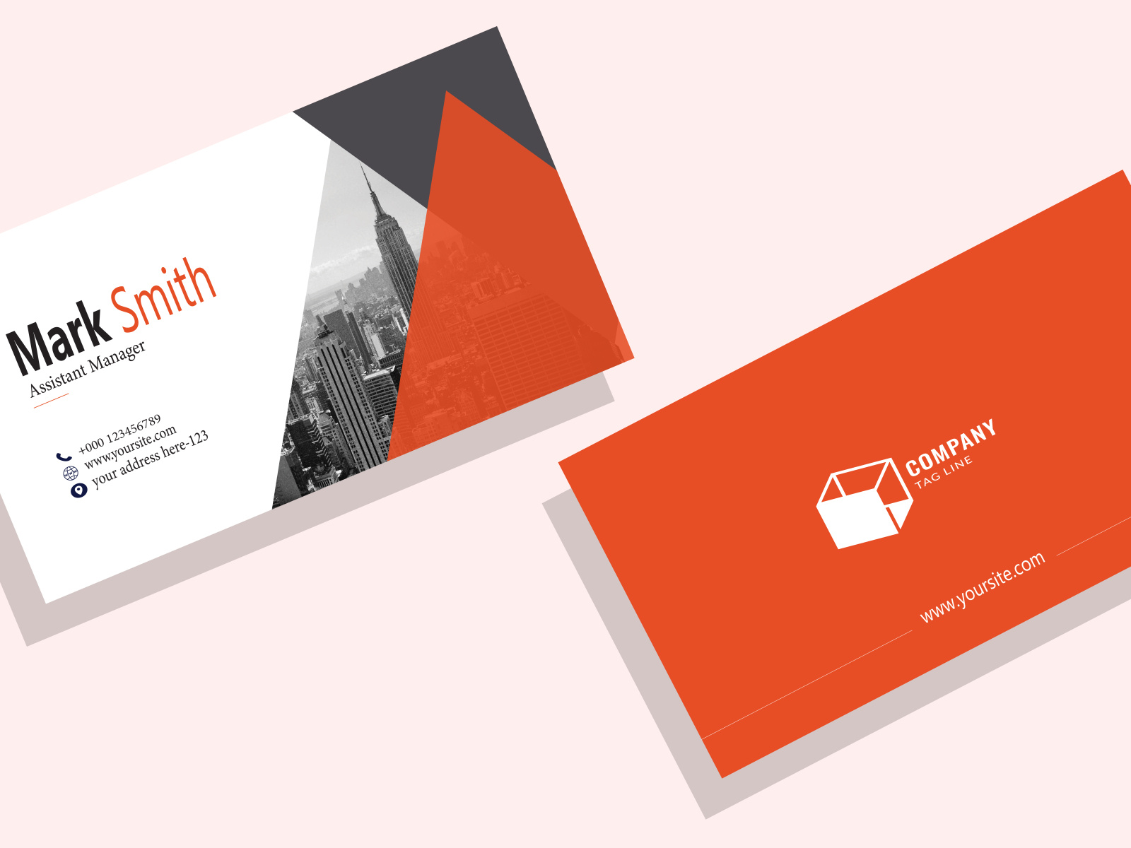 Business Card by Mondip mazumder on Dribbble