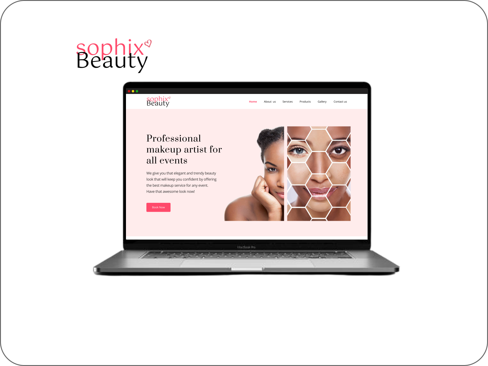 A cosmetic make-up website. by Atuonwu Kelvin on Dribbble