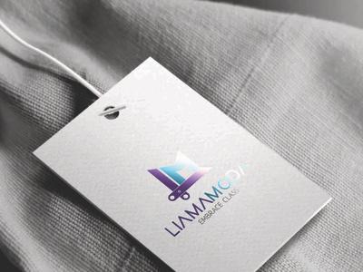 Logo cloth tag by Teresa Briseimo on Dribbble
