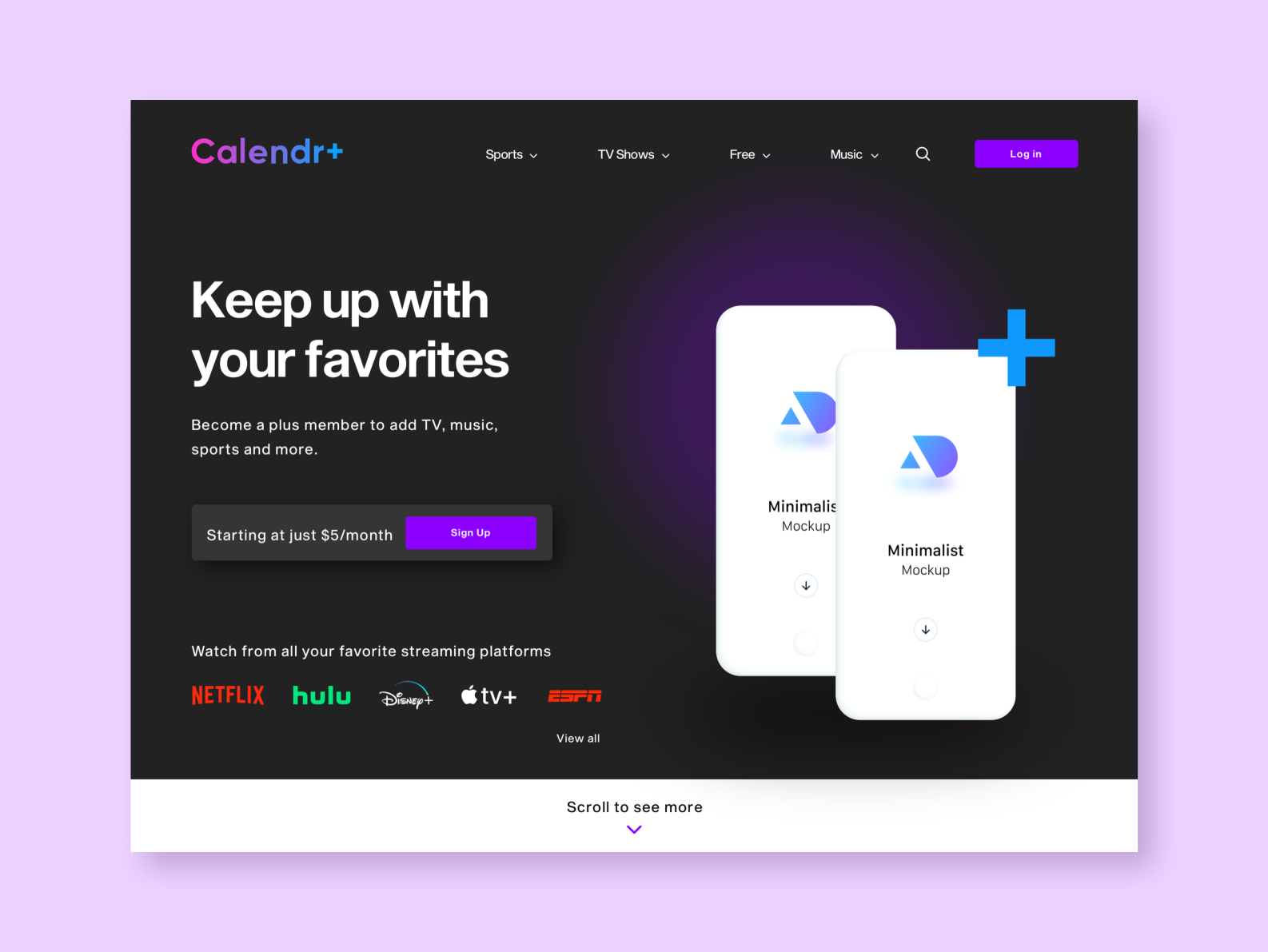 Calendar Desktop App by Emily Wong on Dribbble