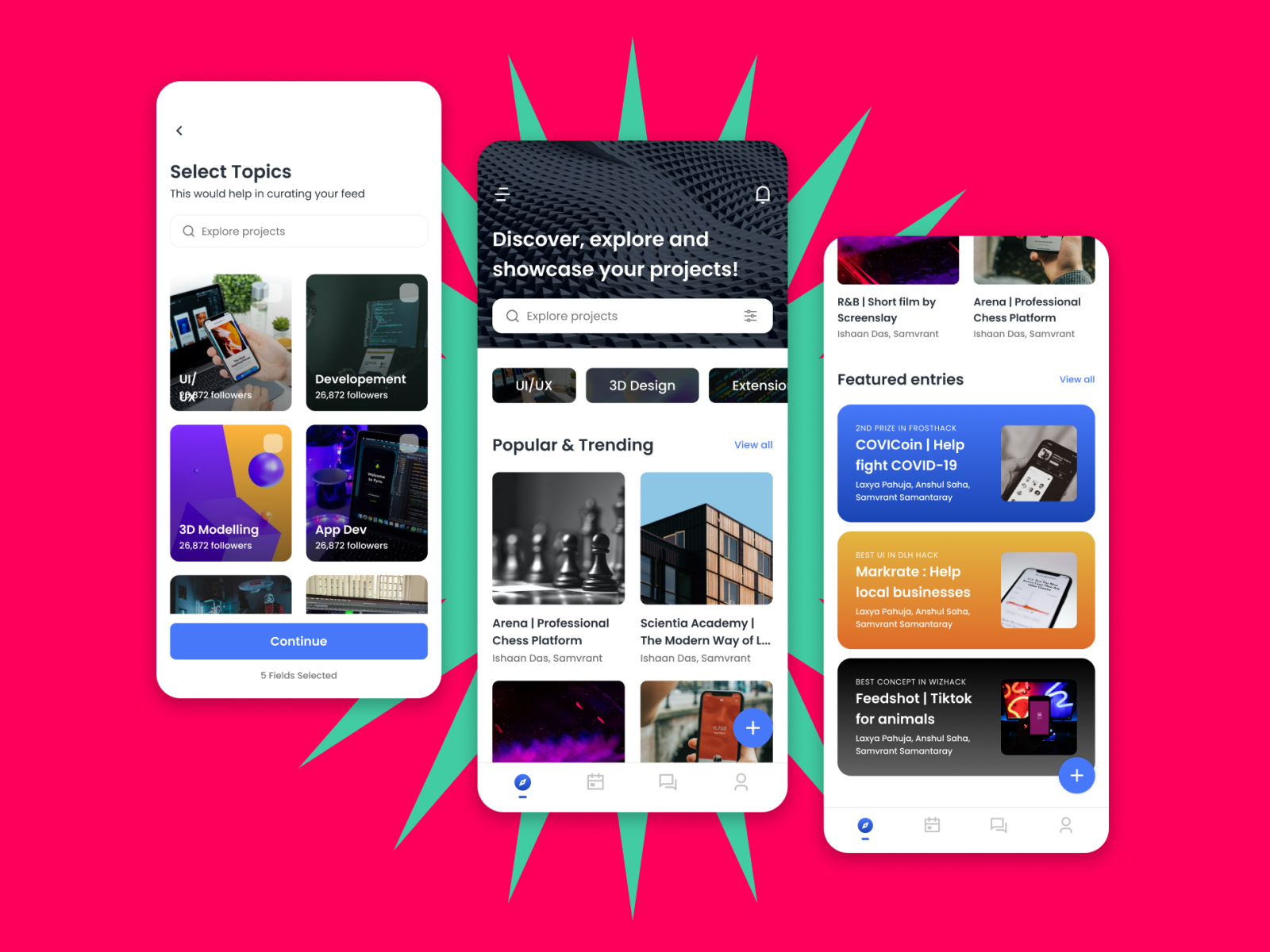 Centralized platform for tech enthusiasts - App Concept by Samvrant ...