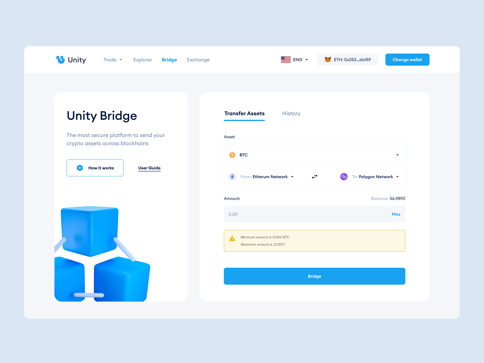 Crypto Bridge by Aise Idahor on Dribbble