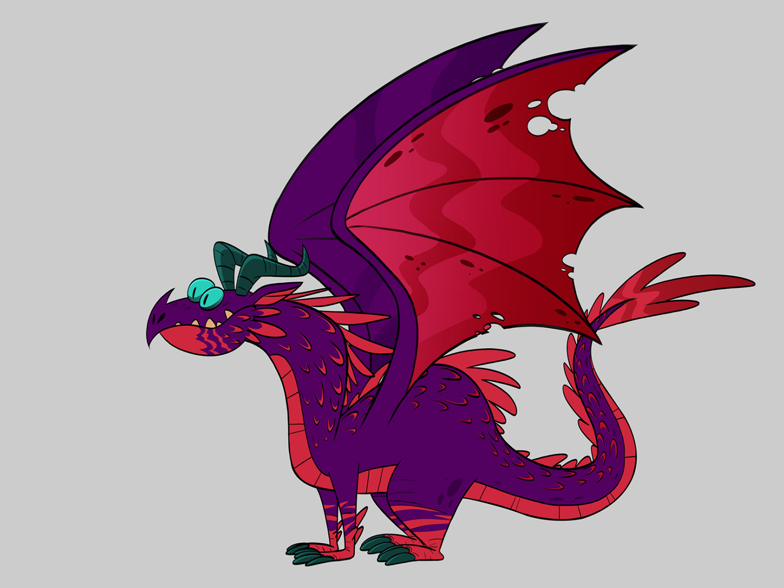 Dragon by Mithat Gökçe on Dribbble