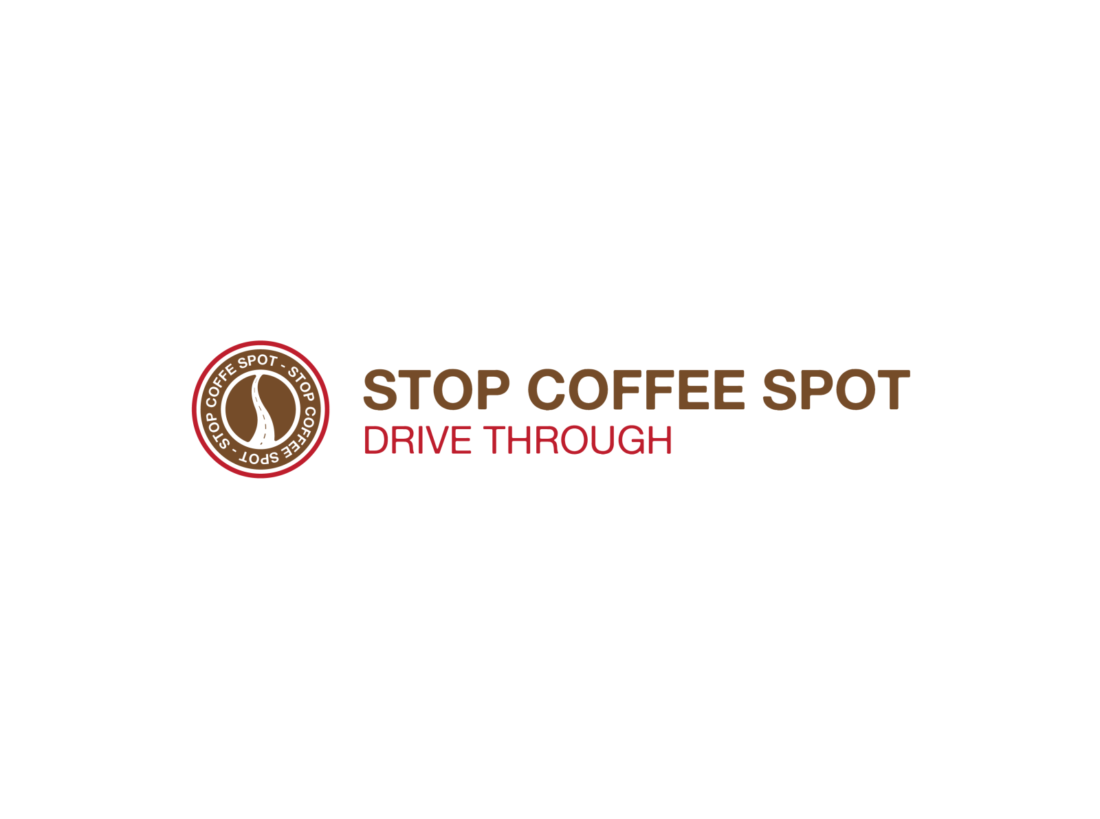 STOP COFFEE SPOT - DRIVE THROUGH by edon oxa on Dribbble