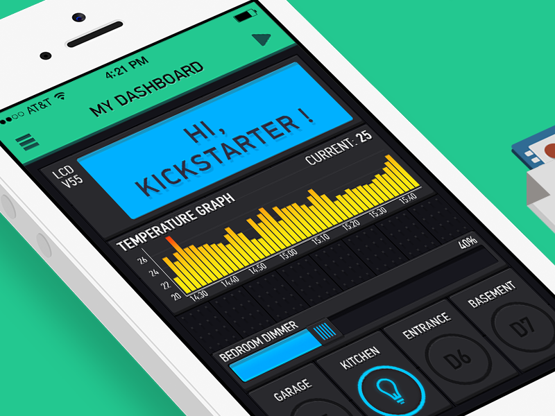 Blynk App by pasxa on Dribbble
