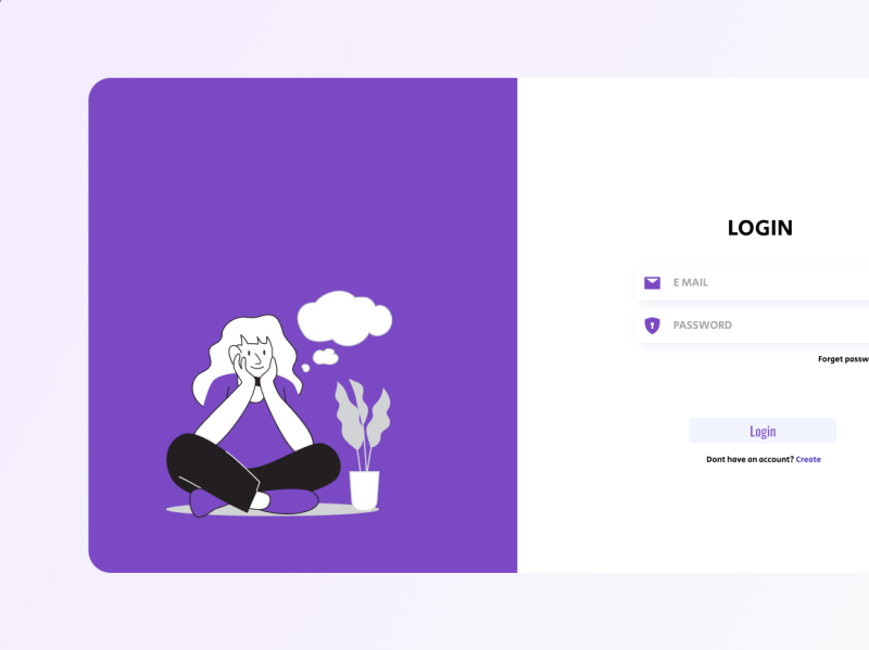 Dribbble - LOGIN-1.png by Serdar Göleli
