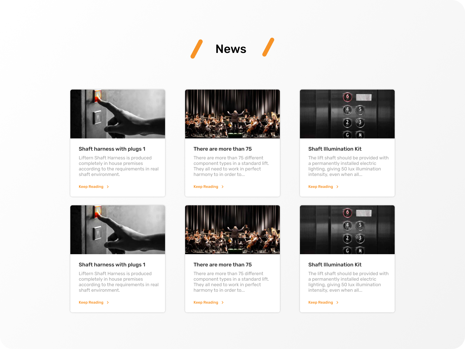 News Card Design by Serdar Göleli on Dribbble