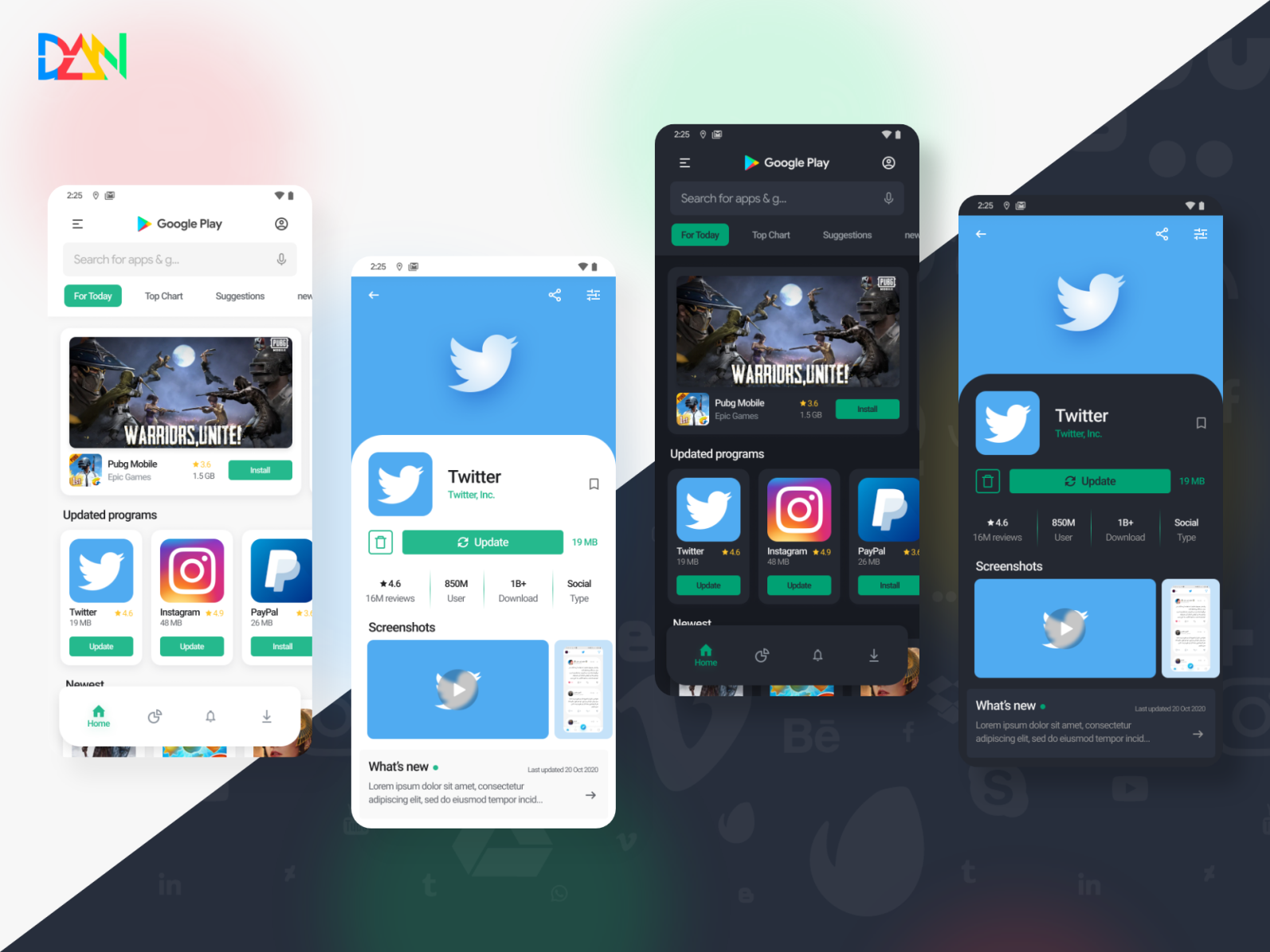 Google Play Store redesign 📲🔰 by Danial Shirali on Dribbble