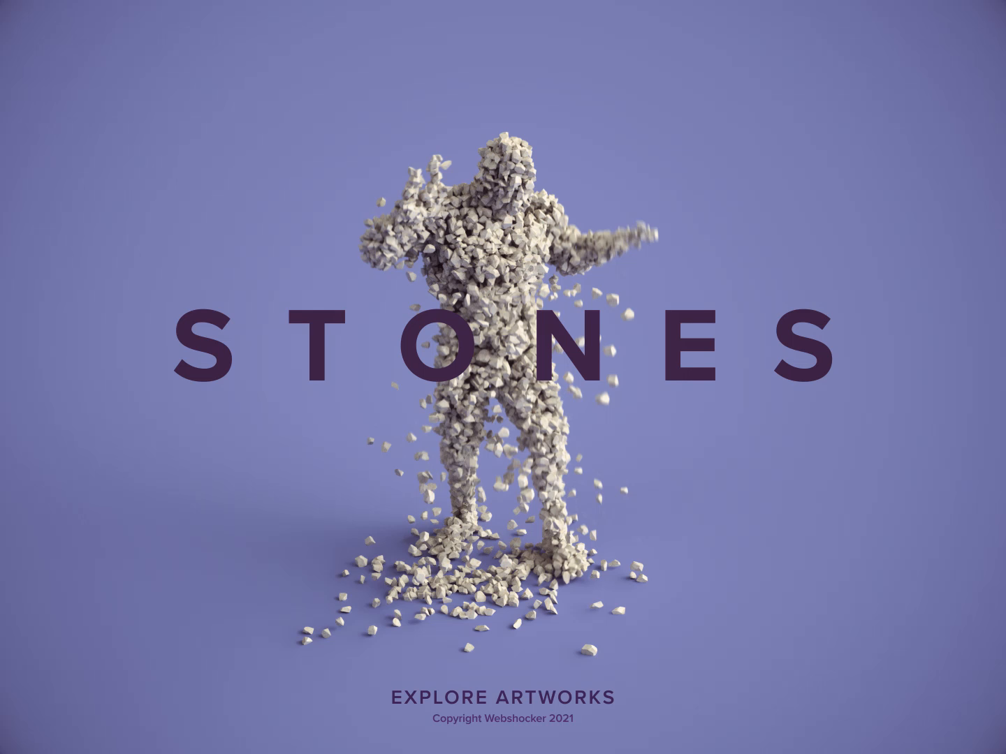 Falling Stones by Webshocker - Matjaz Valentar on Dribbble