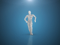 Particles Dance by Webshocker - Matjaz Valentar on Dribbble