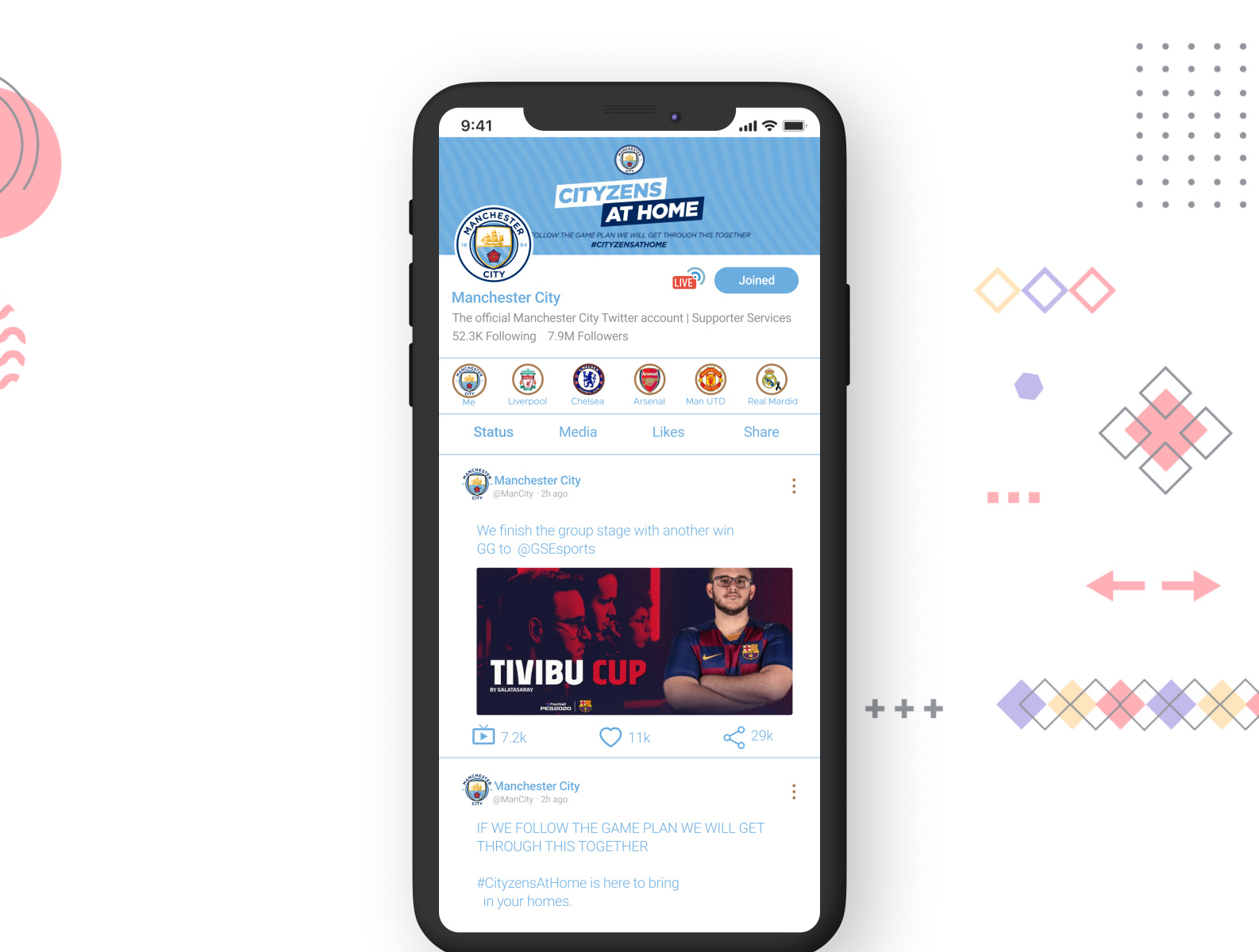 Social app UI/UX by Nazim Ahamed on Dribbble
